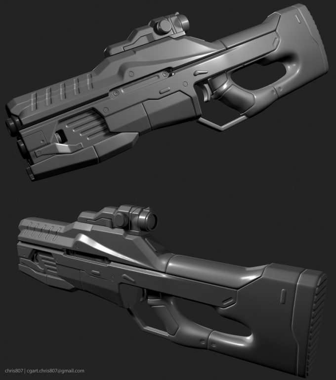 A look at the lasgun - Unvanquished